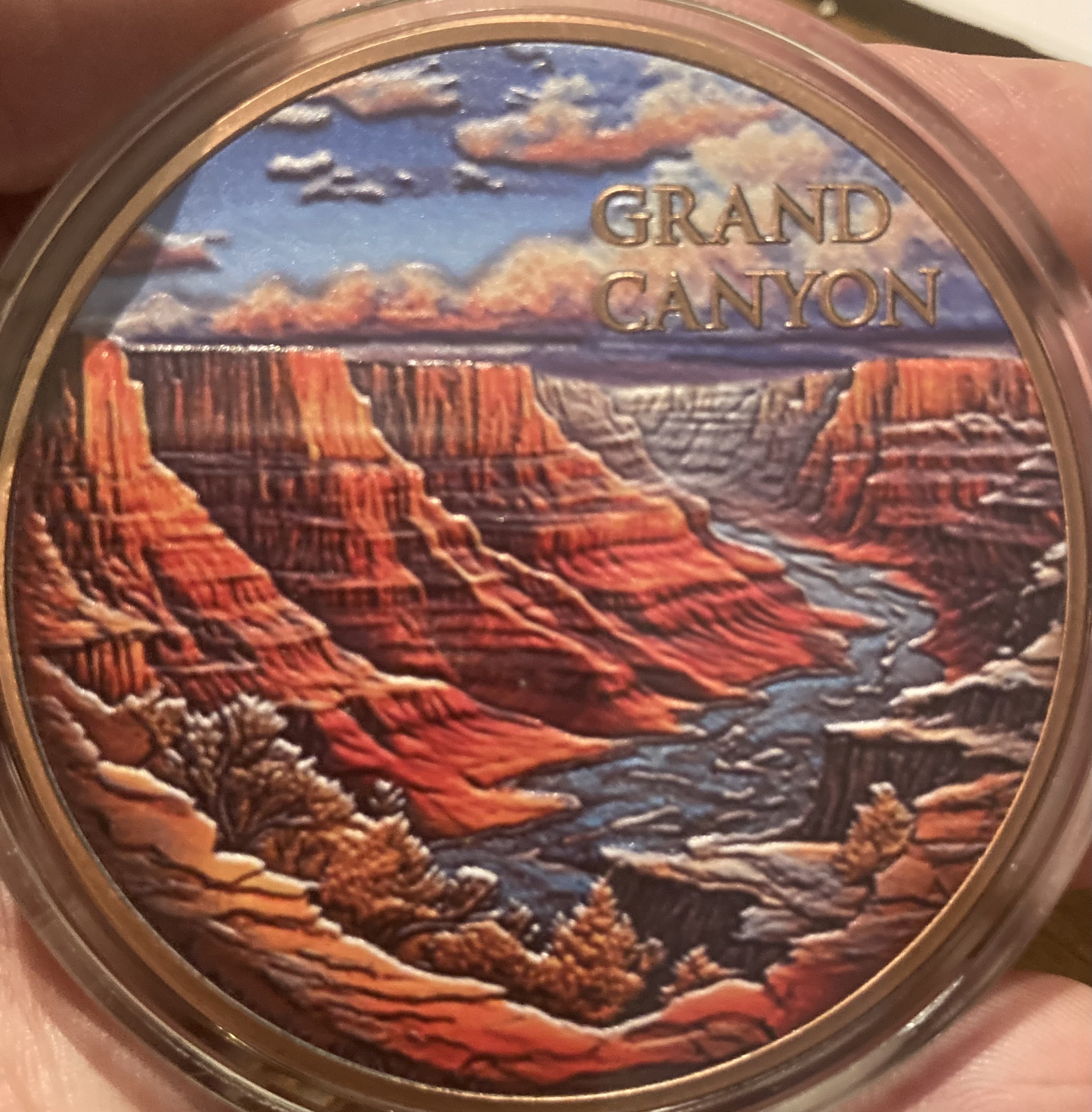 Grand Canyon 5oz Copper Round | PeerMetals