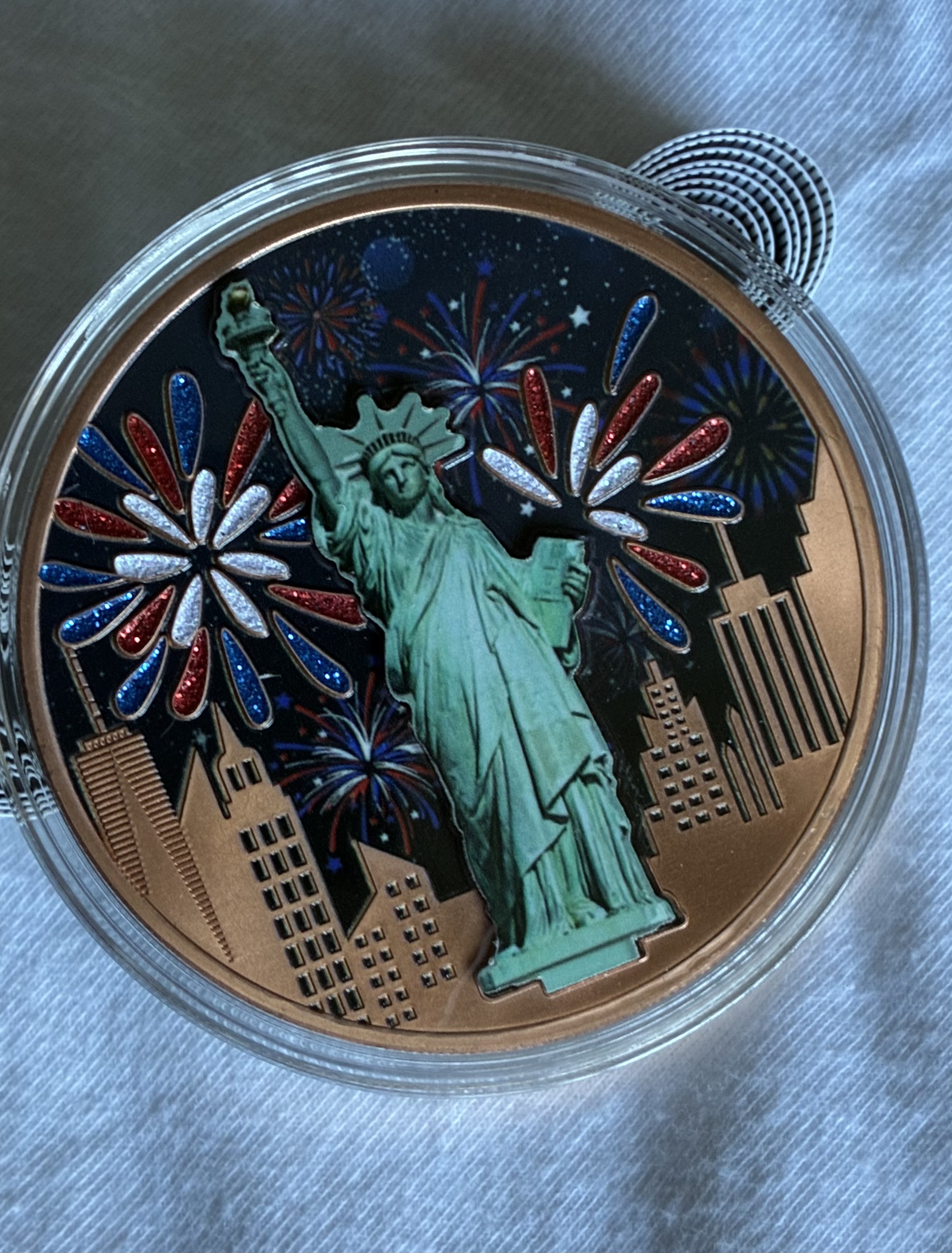 5oz Copper Round Independence Day 2025 | PeerMetals