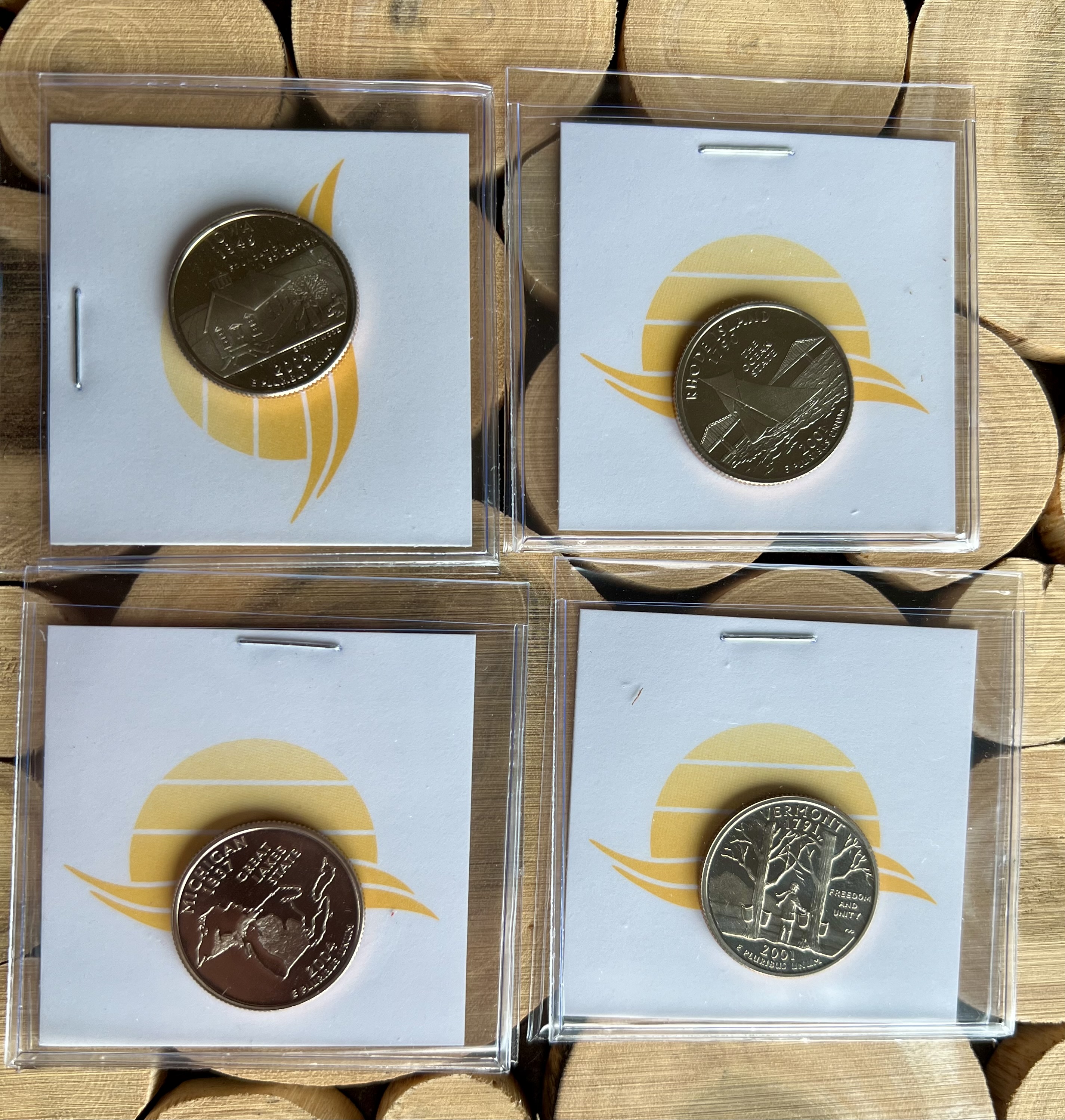Proof State Quarters (4) -Clad- Proof Coins | PeerMetals
