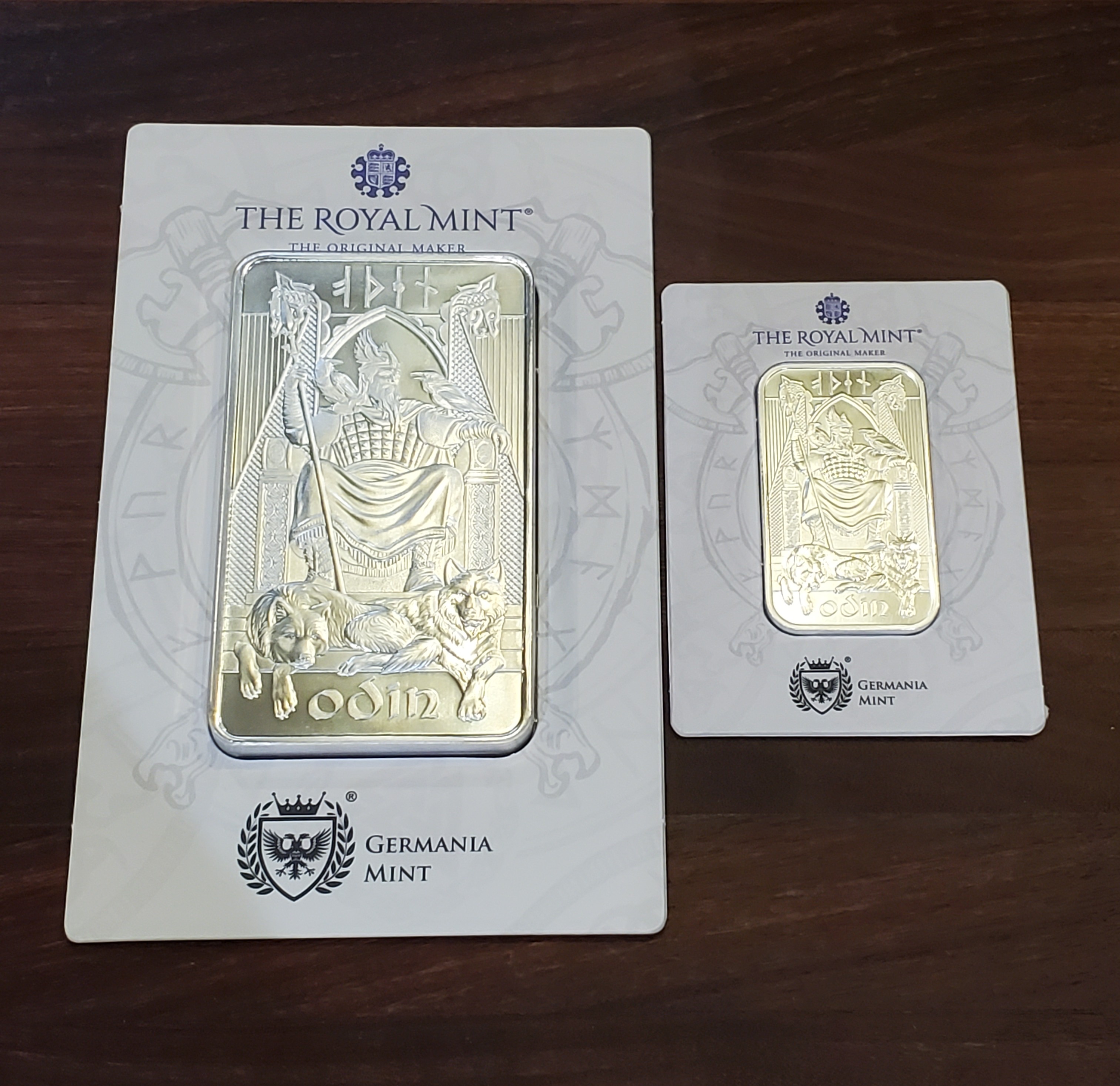 ODIN Silver Bars- 1 & 10 Oz Set | PeerMetals