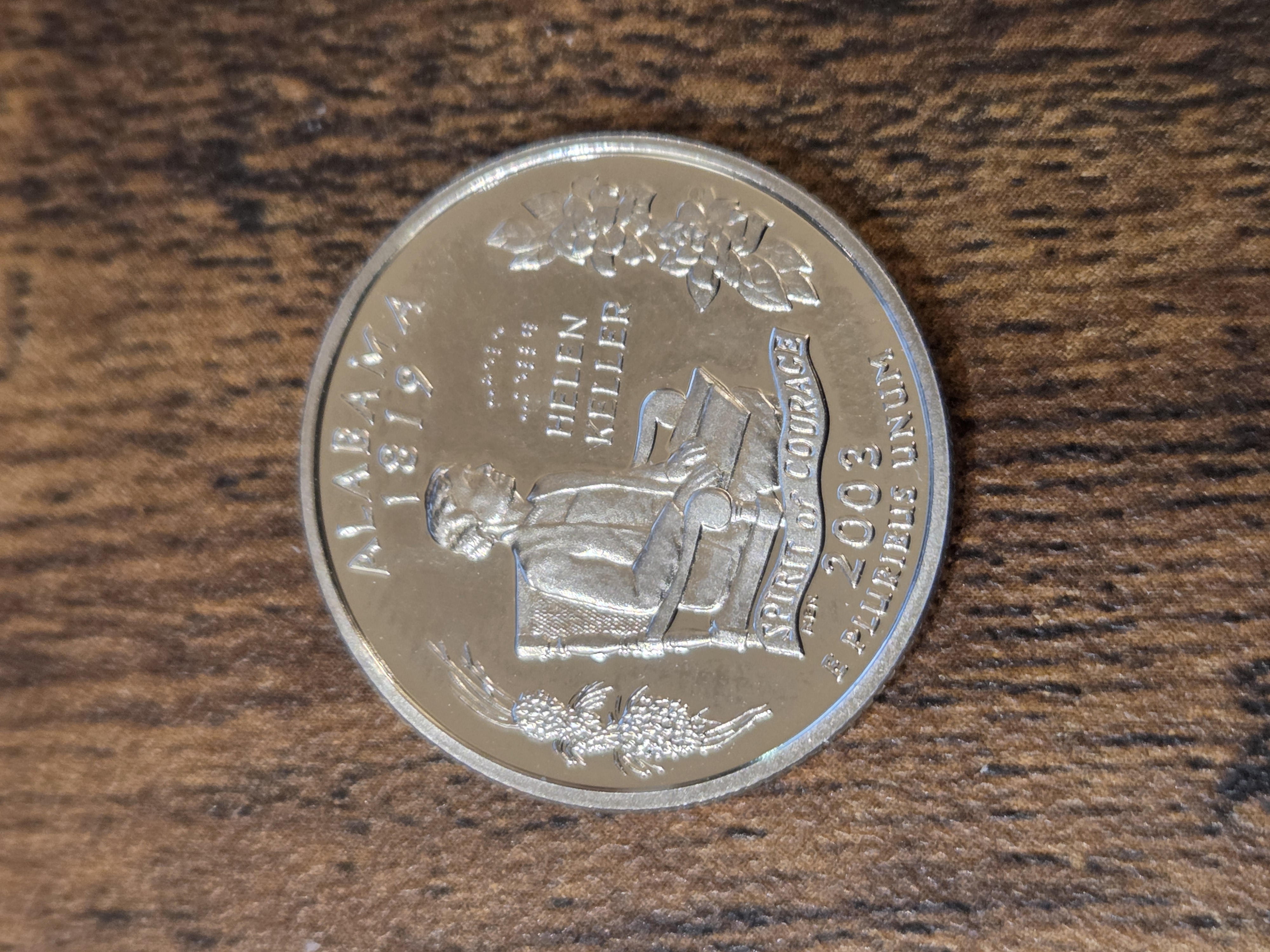 2003 S Alabama State Quarter Gem Proof Deep Cameo | PeerMetals