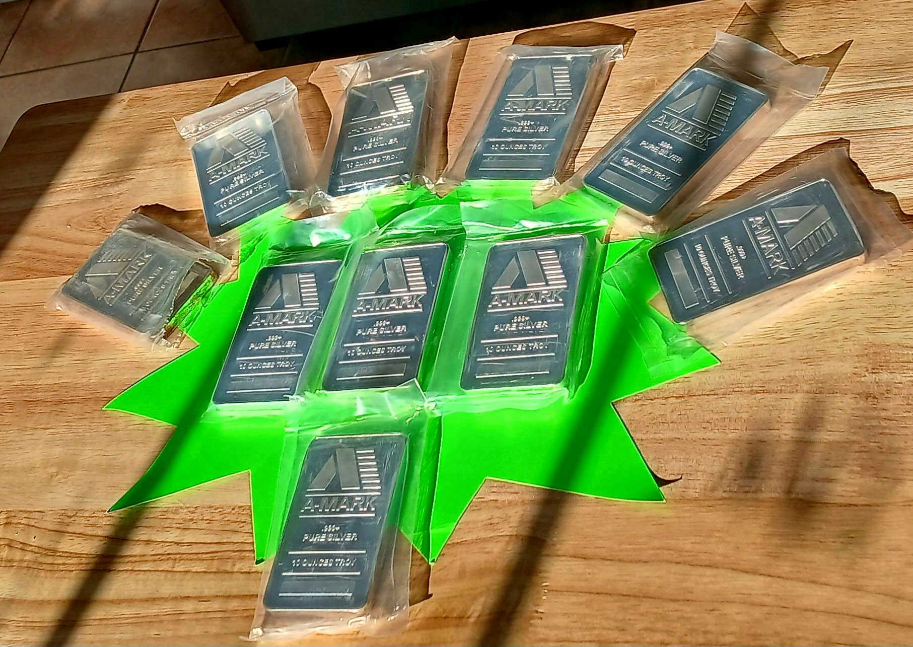 10 ounce .999 A-MARK Silver Bar | PeerMetals