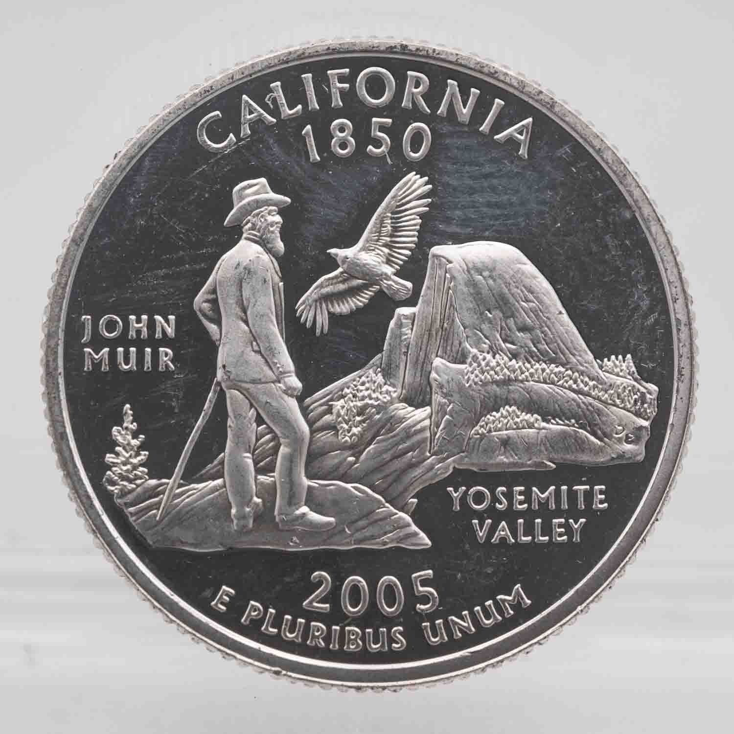 2005 American Proof Silver Quarter California | PeerMetals