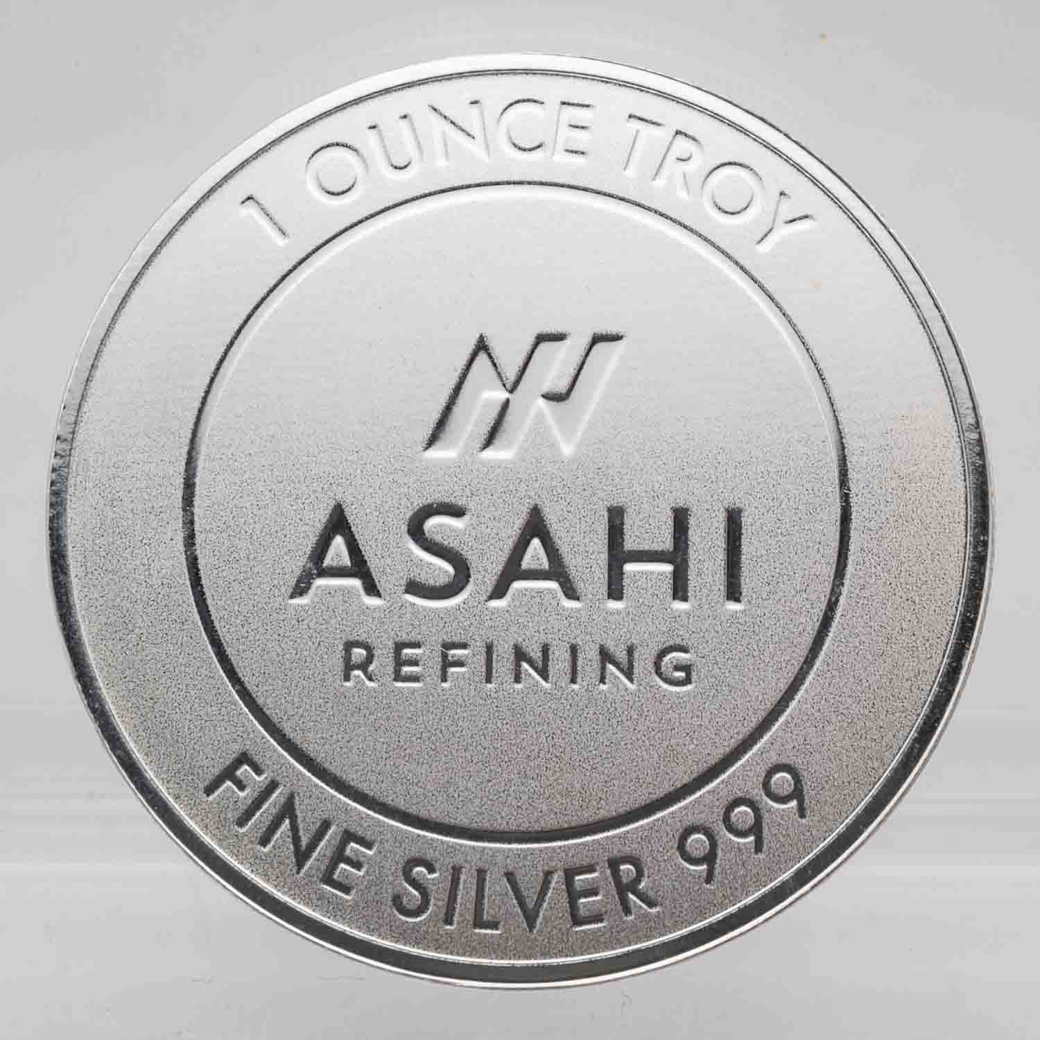 Asahi 1oz Silver Round | PeerMetals