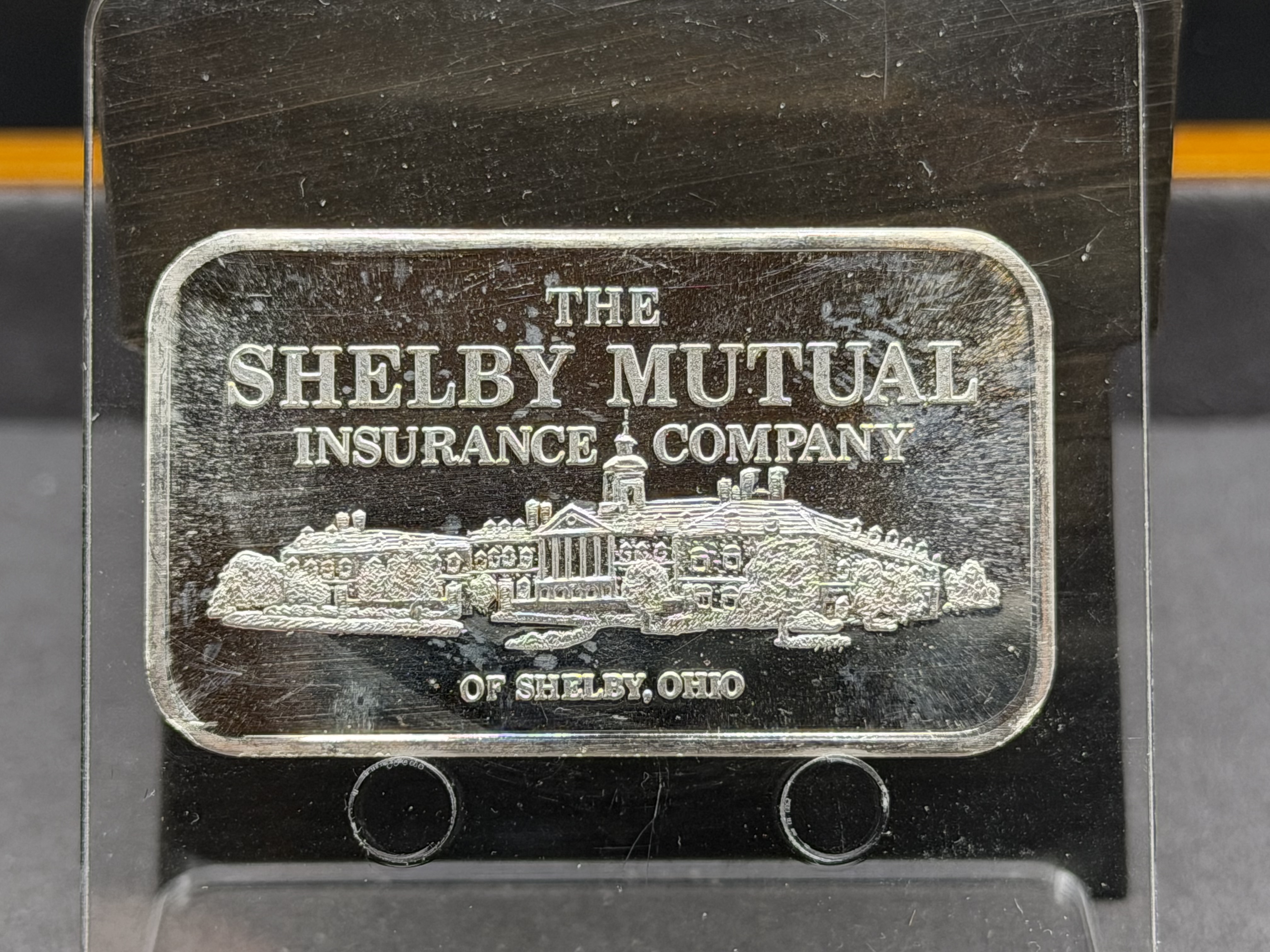 Shelby Mutual Insurance Company VIntage Bar | PeerMetals