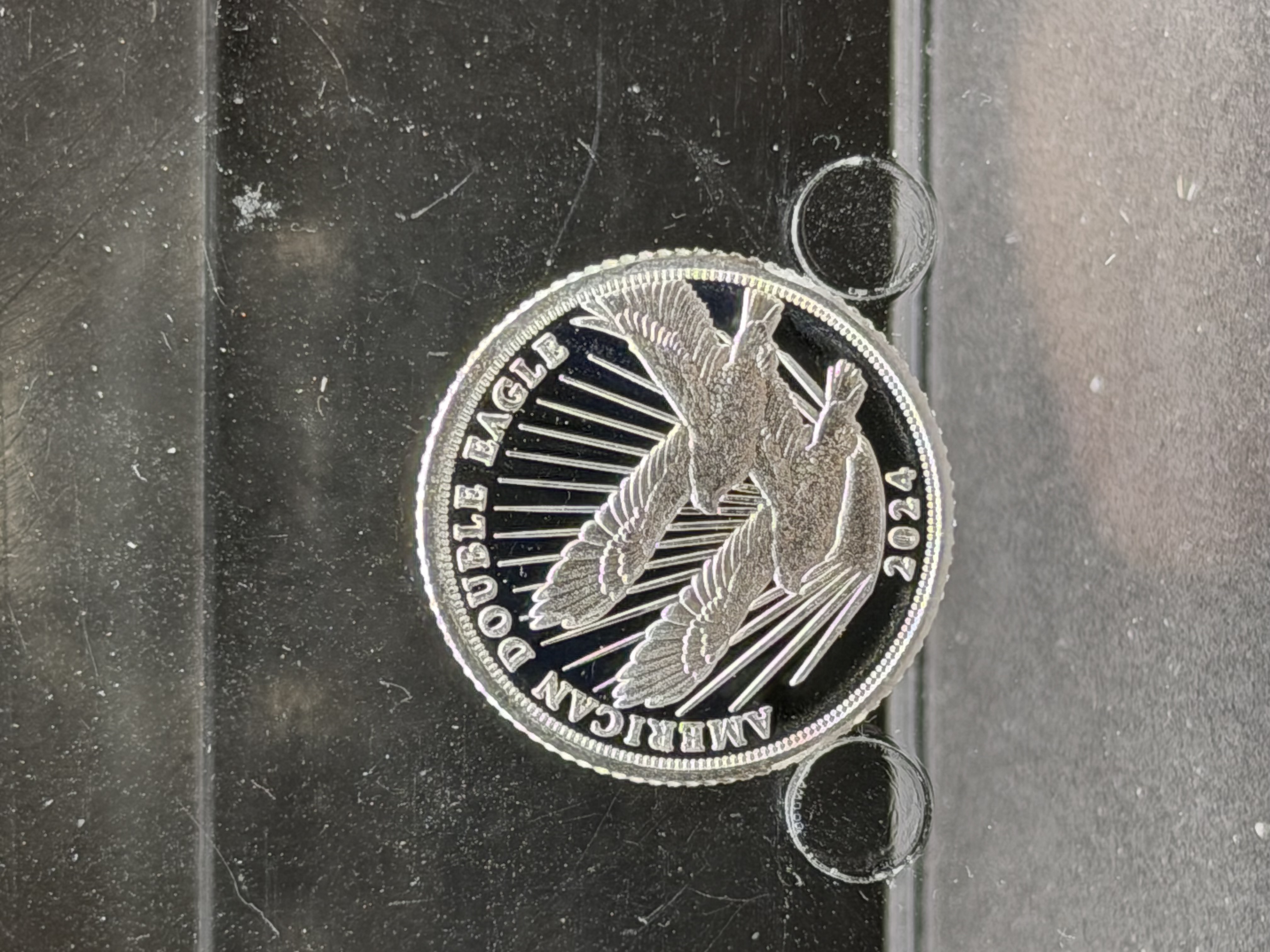 2024 Cook Island $2 Double Eagle Silver 1/4 oz | PeerMetals